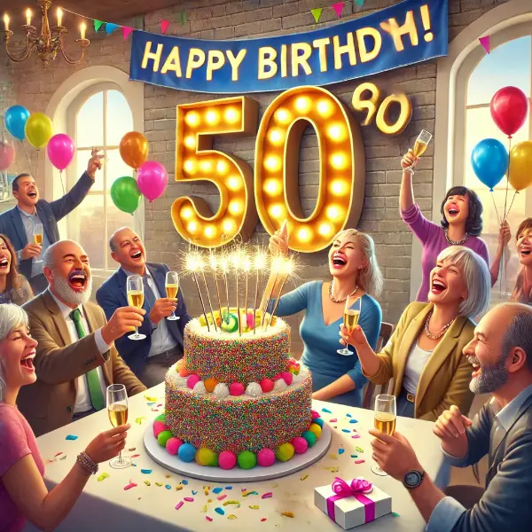 200+50th Birthday Wishes for a Friend That Will Bring Tears of Joy ...